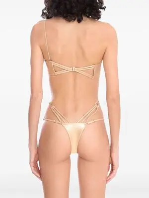 AMIR SLAMA X Jade Picon Metallic Bikini
