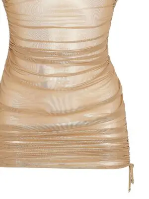 AMIR SLAMA Draped Mini Dress