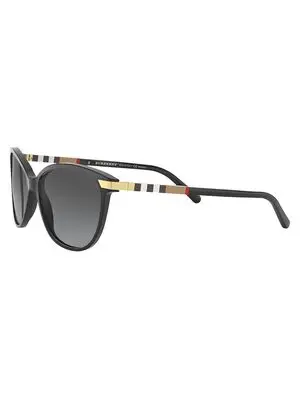 Burberry Round-frame Sunglasses - Black