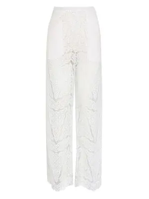 AMIR SLAMA Lace Trousers