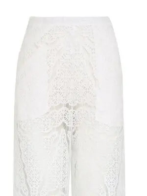 AMIR SLAMA Lace Trousers