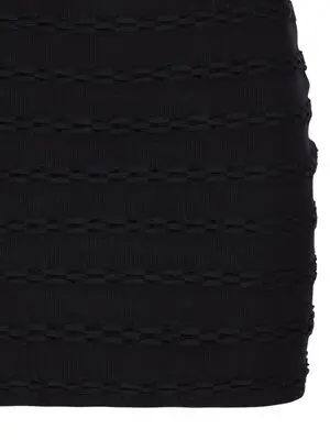AMIR SLAMA Cut-out Detail Mini Skirt