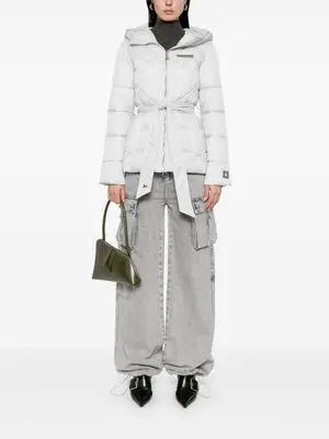 Patrizia Pepe Quilted Belted Coat
