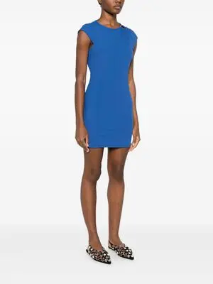 Patrizia Pepe Piercing-detail Mini Dress