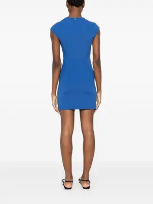 Patrizia Pepe Piercing-detail Mini Dress