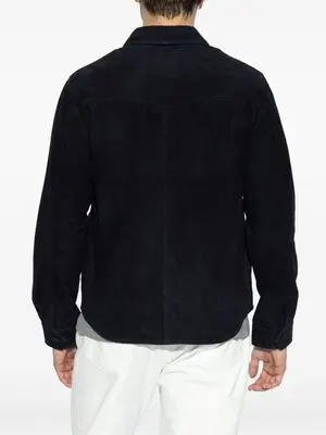 Officine Générale Suede Jacket - Blue