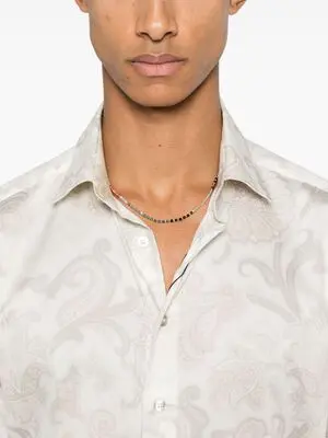 Etro Paisley-print Shirt - Neutrals