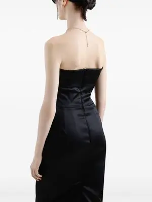 Dolce & Gabbana Midi Satin-finish Dress