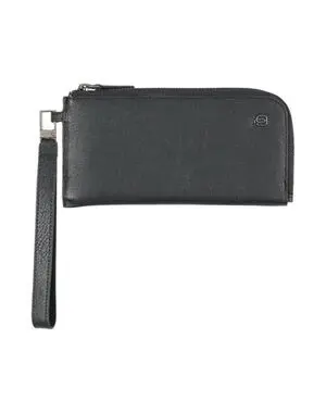PIQUADRO Man Wallet Brown Size - Soft Leather Black