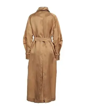 Max Mara Overcoat & Trench Coat - Yellow