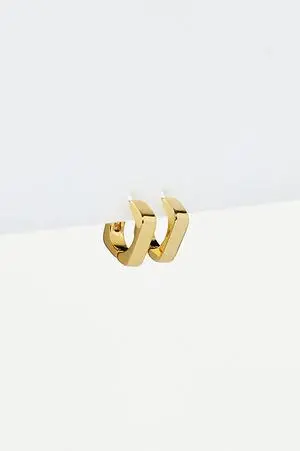 UNCOMMON JAMES Money Maker Huggie Earrings