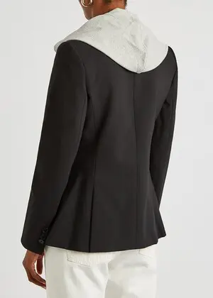 Veronica Beard Hooded Cotton Dickey