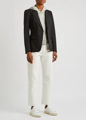 Veronica Beard Hooded Cotton Dickey