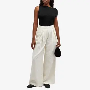 ST. AGNI Asymmetric Knit Top
