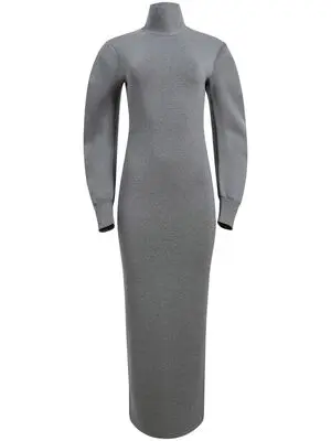 Khaite The Storm Maxi Dress - Grey