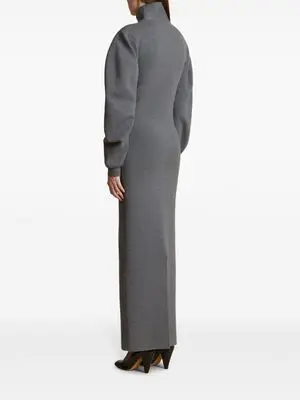 Khaite The Storm Maxi Dress - Grey