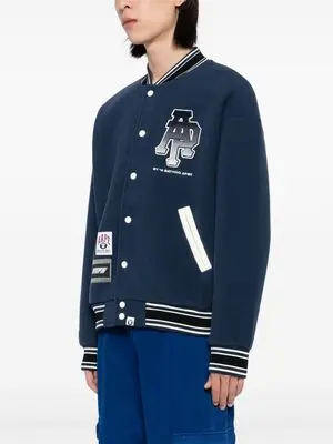 AAPE BY *A BATHING APE® Logo Varsity Jacket