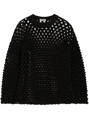 JIL SANDER Open Knit Sweater