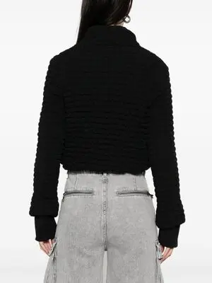 Patrizia Pepe Cropped Puffer Jacket