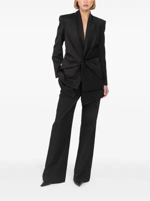 Brandon Maxwell Gathered-detail Blazer