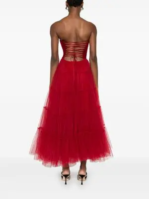 ANA RADU Tulle Maxi Dress