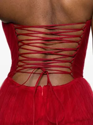 ANA RADU Tulle Maxi Dress