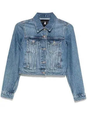 Patrizia Pepe Cropped Denim Jacket