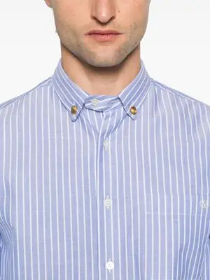 Valentino Garavani Striped Shirt - Blue