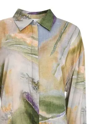 Significant Other Bianca Marbled Shirt