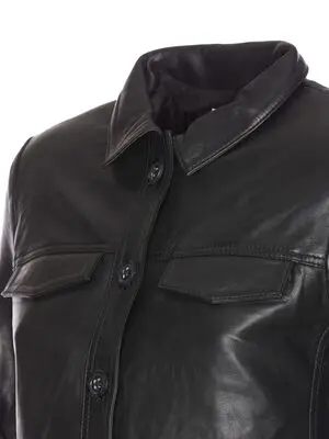 Zadig&Voltaire Liam Leather Jacket - Black