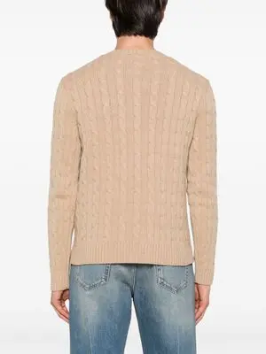 Valentino Garavani Cable-knit Sweater - Neutrals