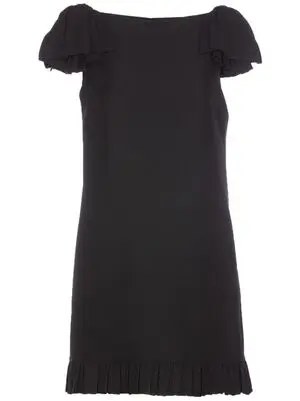 Valentino Garavani Crepe Dress - Black