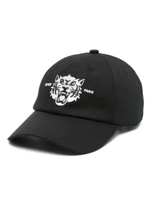 Kenzo Tiger-head Cap - Black