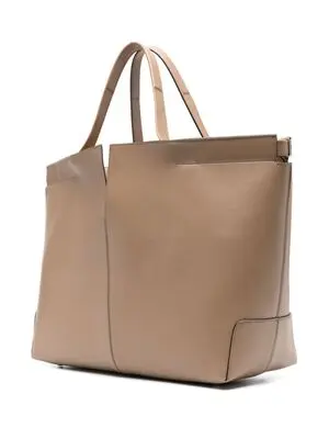 TOD'S Medium Leather Tote Bag - Brown