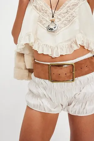 FREE PEOPLE Suede Hip Belt