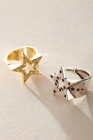 Free People Starry Sky Ring Silver