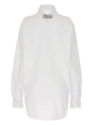Raf Simons Mesh Insert Shirt - White