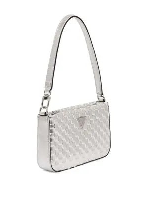 Guess Mini Twiller Shoulder Bag - Silver