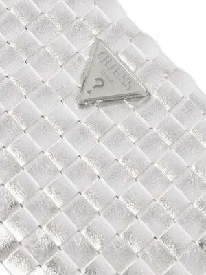 Guess Mini Twiller Shoulder Bag - Silver