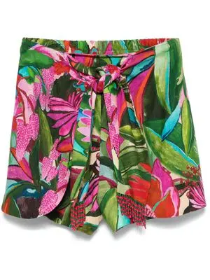 Tropical Shorts For Women