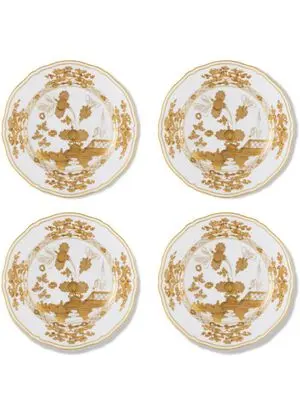 GINORI 1735 Oriente Dessert Plates - White