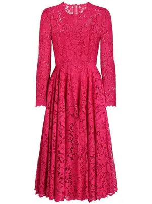 Dolce & Gabbana Lace Appliqué Dress