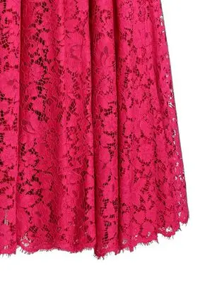 Dolce & Gabbana Lace Appliqué Dress