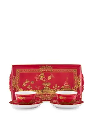 GINORI 1735 Oriente Rubrum Tea Service