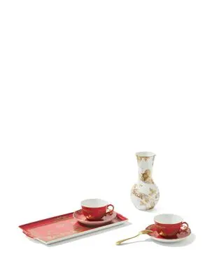 GINORI 1735 Oriente Rubrum Tea Service