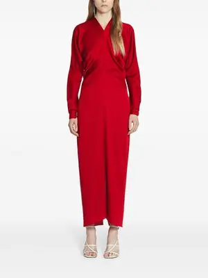 LANVIN Gathered Maxi Dress