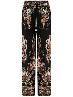 Camilla Graphic-print Trousers