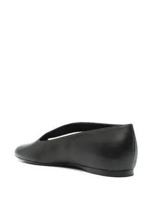 Khaite Diana Ballet Flats - Black