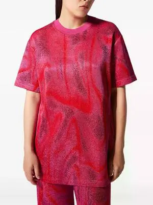 MARGHERITA MACCAPANI Jacquard T-shirt - Pink