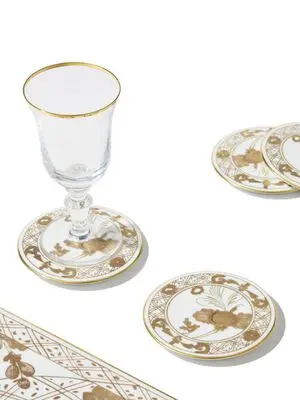 GINORI 1735 Oriente Italiano Tesori Aurum Coasters